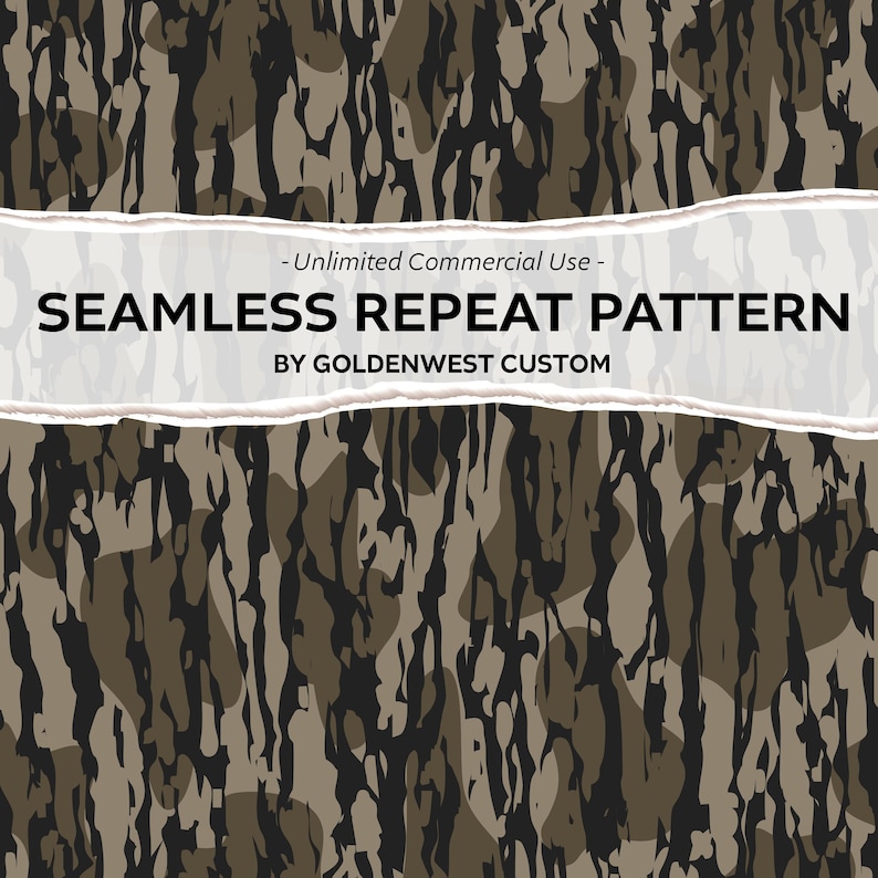 Bottomland Camo, Woods Hunting Designs, Seamless Patterns, Country ...