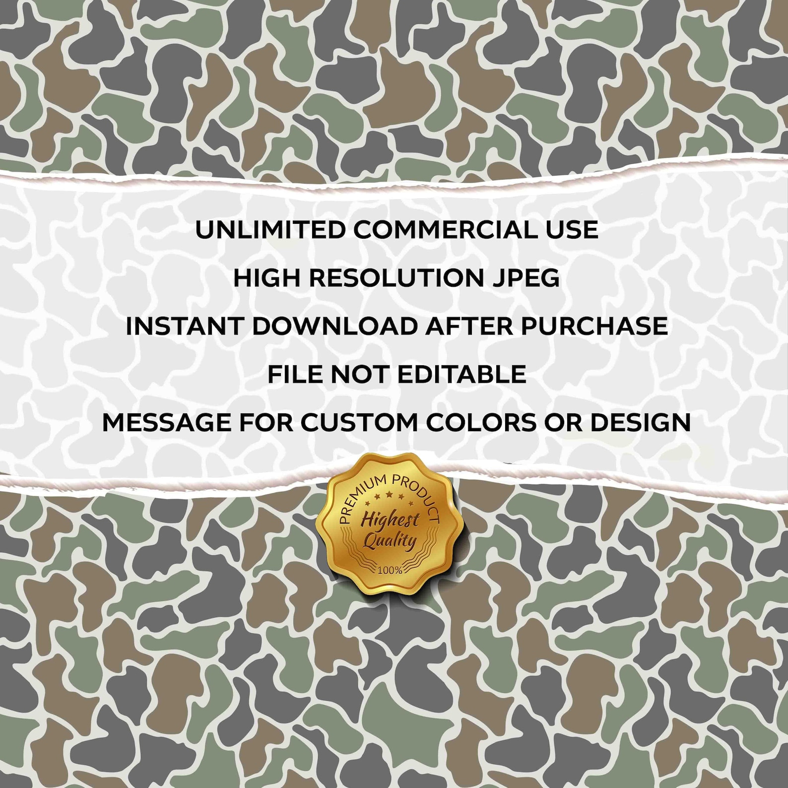 Camo Pattern, Old School Camo Duck, Duck Camo Design, Hunting Camo Graphic, Duck Camo Patch ...