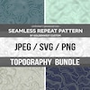 TOPO Vector Laser Stippling Pattern Template SVG PLT - Etsy