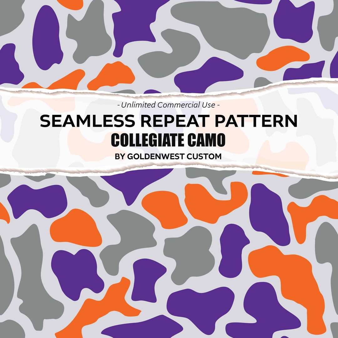 Purple Orange Grey Camo, Camo Seamless Patterns, Duck Camo Design ...