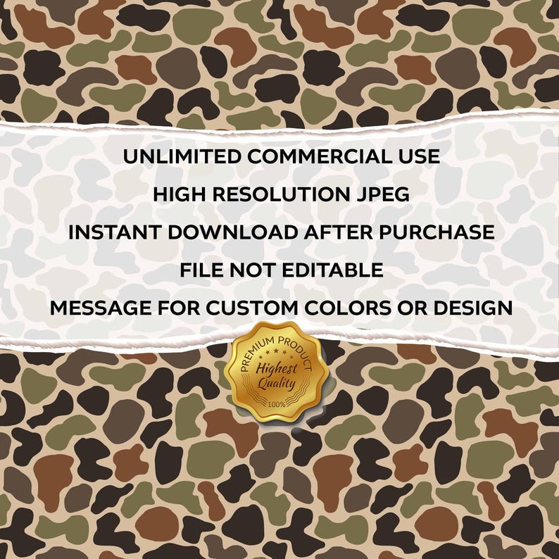 Camo Pattern, Old School Camo Duck, Duck Camo Design, Hunting Camo ...