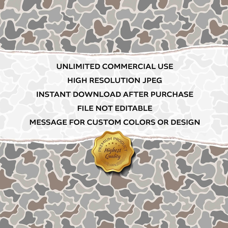 Camo Pattern, Old School Camo Duck, Duck Camo Design, Hunting Camo ...
