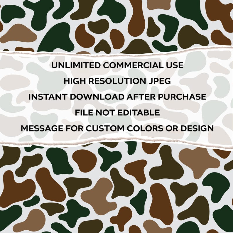 Old School Duck Camo, Camouflage Pattern, Duck Camo Design, Hunting ...