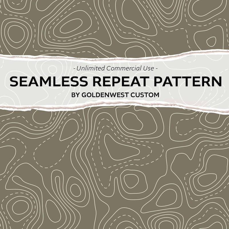 Topographic Lines Fabric - Etsy