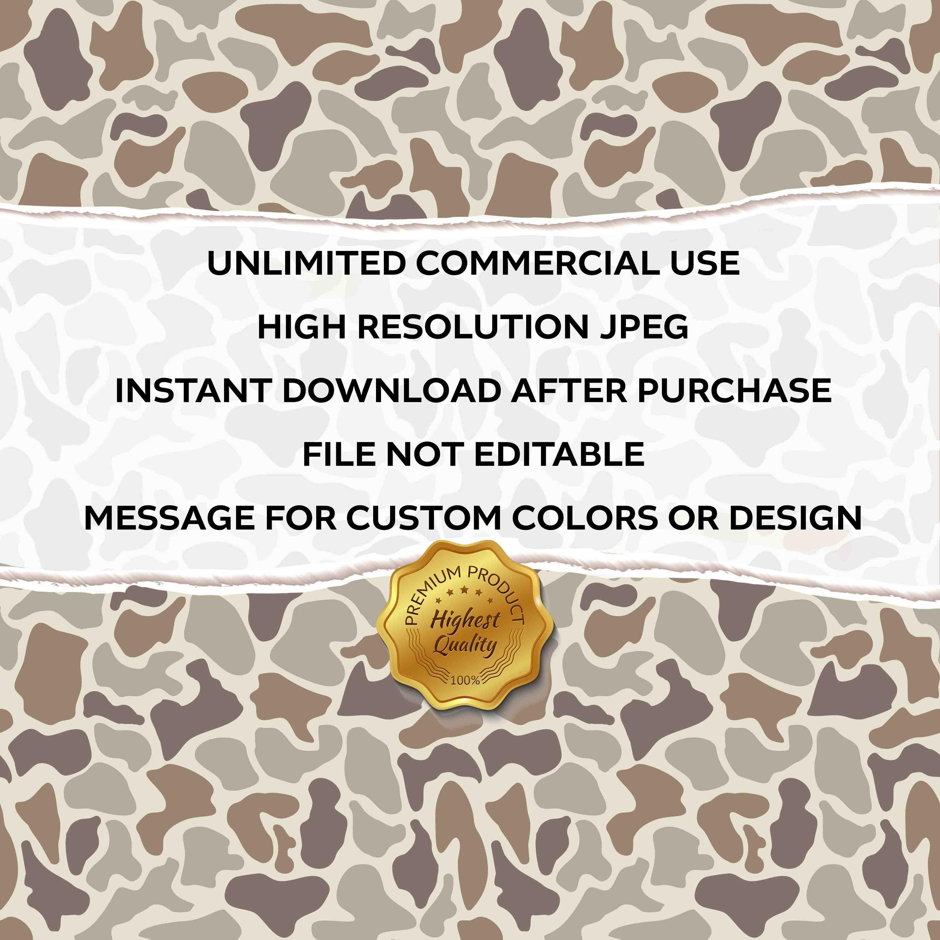 Camo Pattern, Old School Duck Camo, Duck Camo Design, Hunting Camo ...