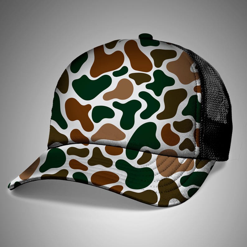Old School Duck Camo, Camouflage Pattern, Duck Camo Design, Hunting ...