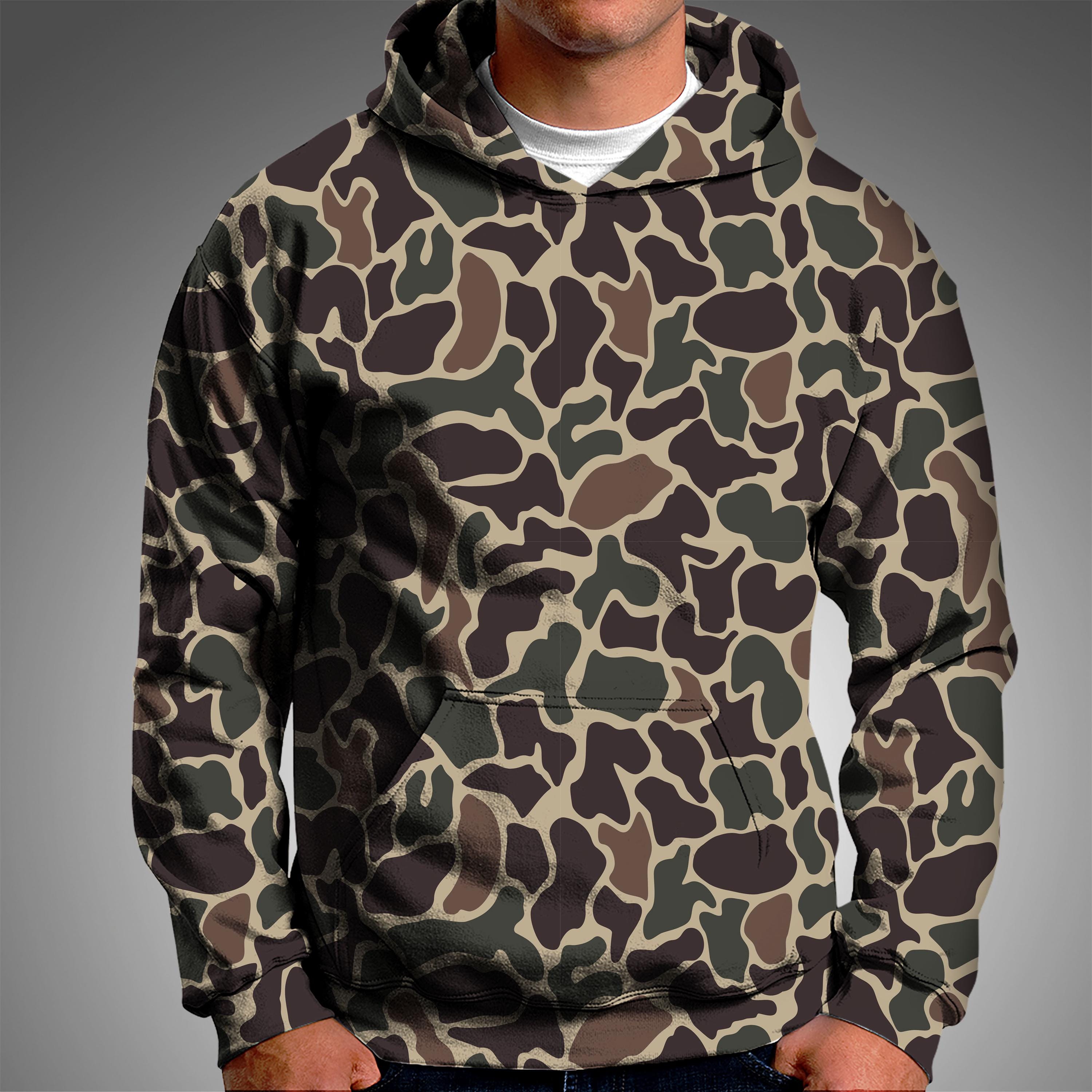 Old School Duck Camo, Old School Camo Duck, Duck Camo Design, Hunting ...