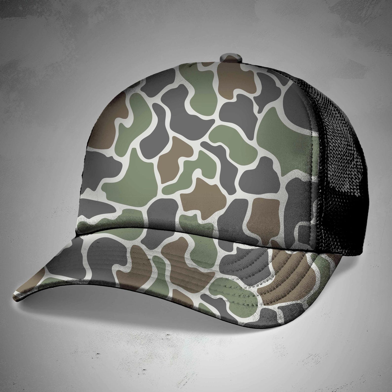 Camo Pattern, Old School Camo Duck, Duck Camo Design, Hunting Camo ...