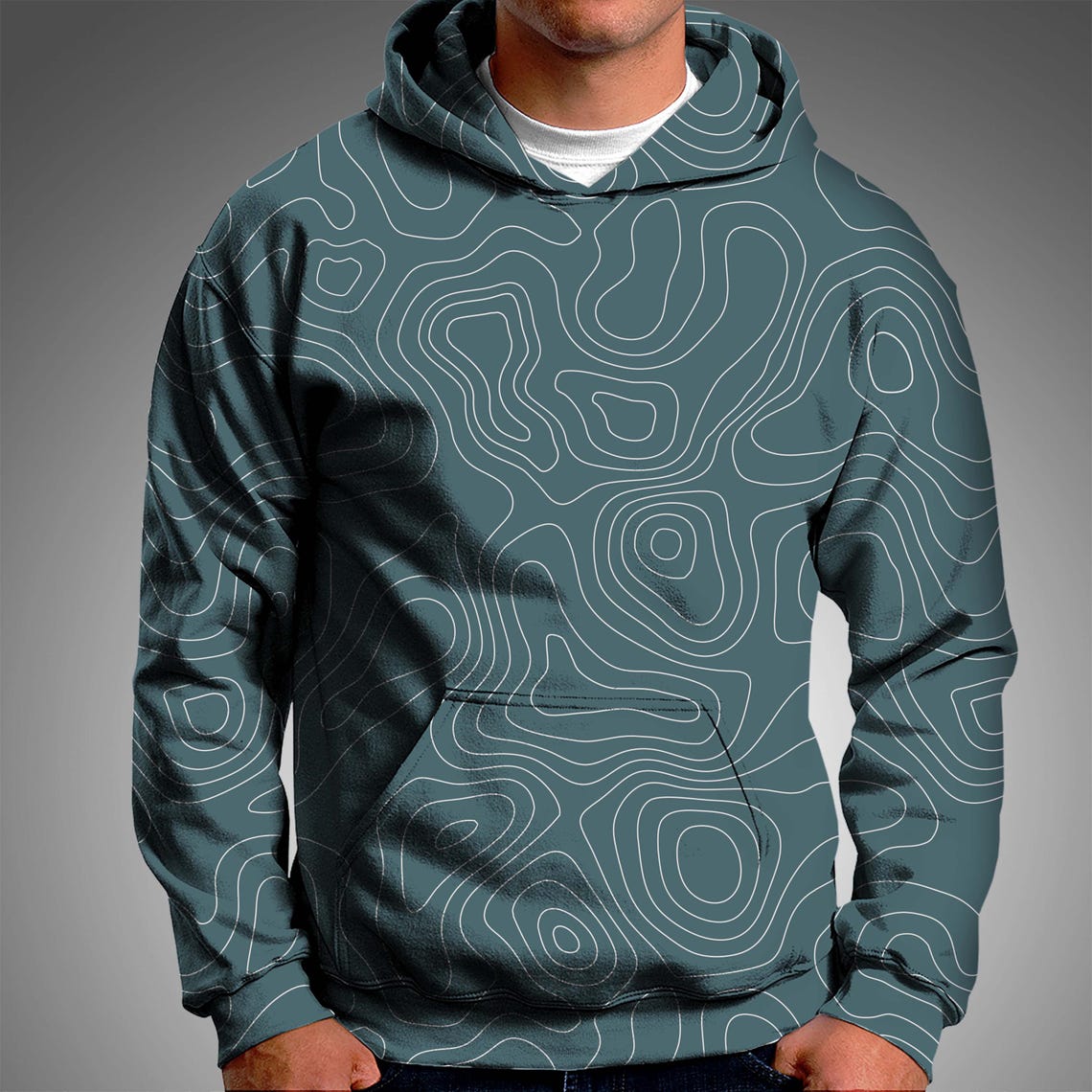 Topography Background, Seamless Topography Pattern, Map Repeat Pattern ...