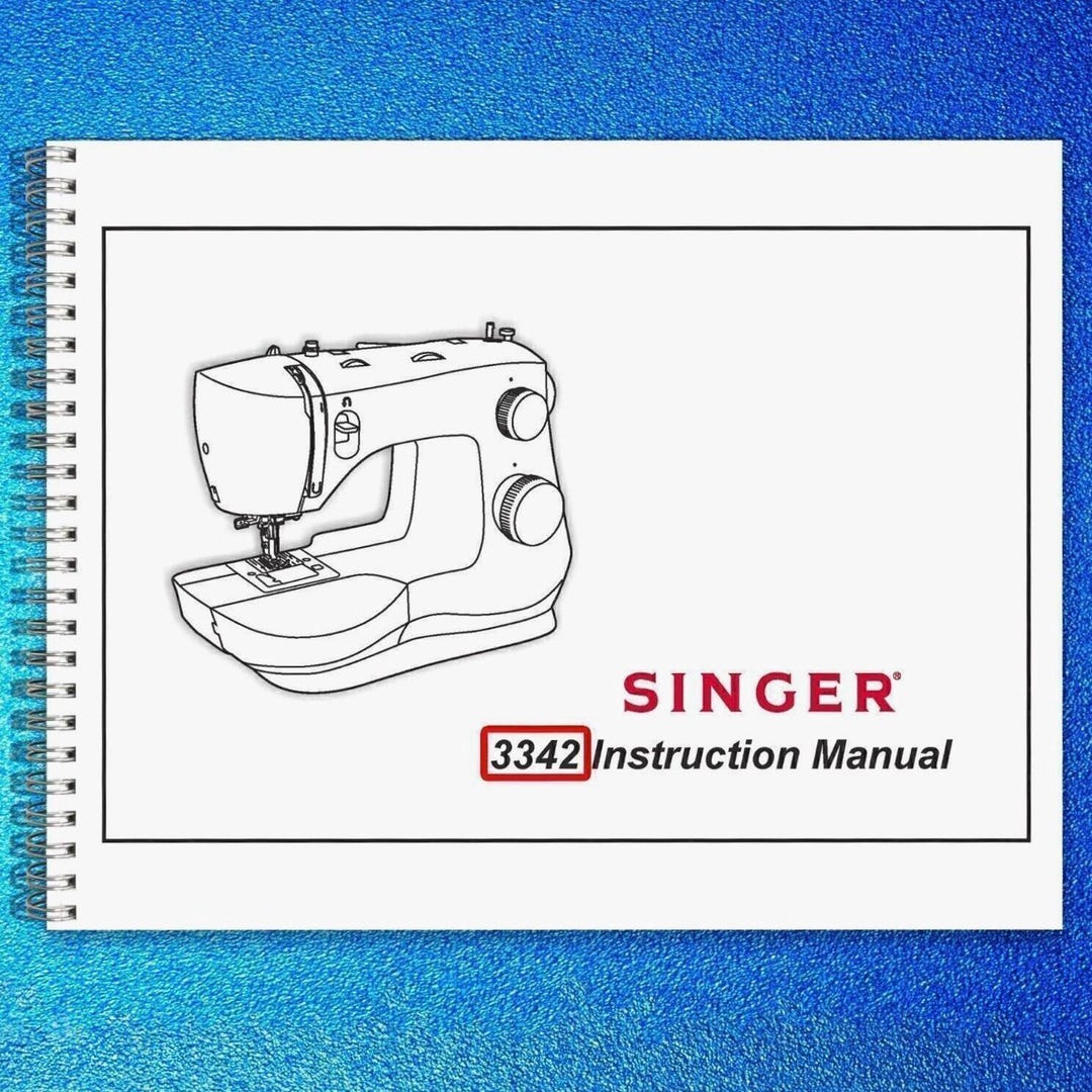 SINGER 3342 Sewing Machine Fashion Mate User Manual Users Instruction ...