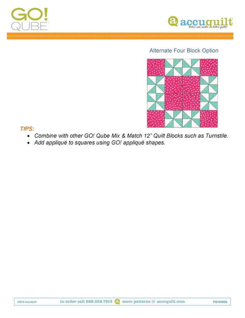 ACCUQUILT Go Qube 12" Blocks - Steel Wire Bound - Protective Covers - Etsy