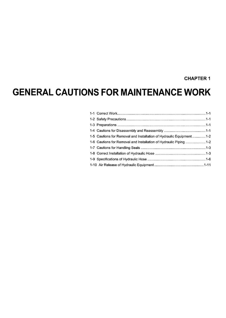 YANMAR Vio 75 Crawler Excavator Service Manual - Steel Wire Bound ...