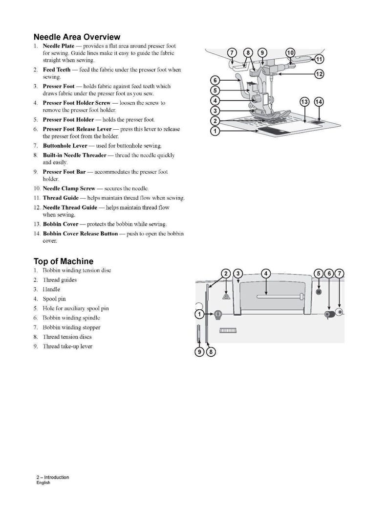 SINGER Hd 6800C Hd 6805C Sewing Machine User Manual Users Instruction ...