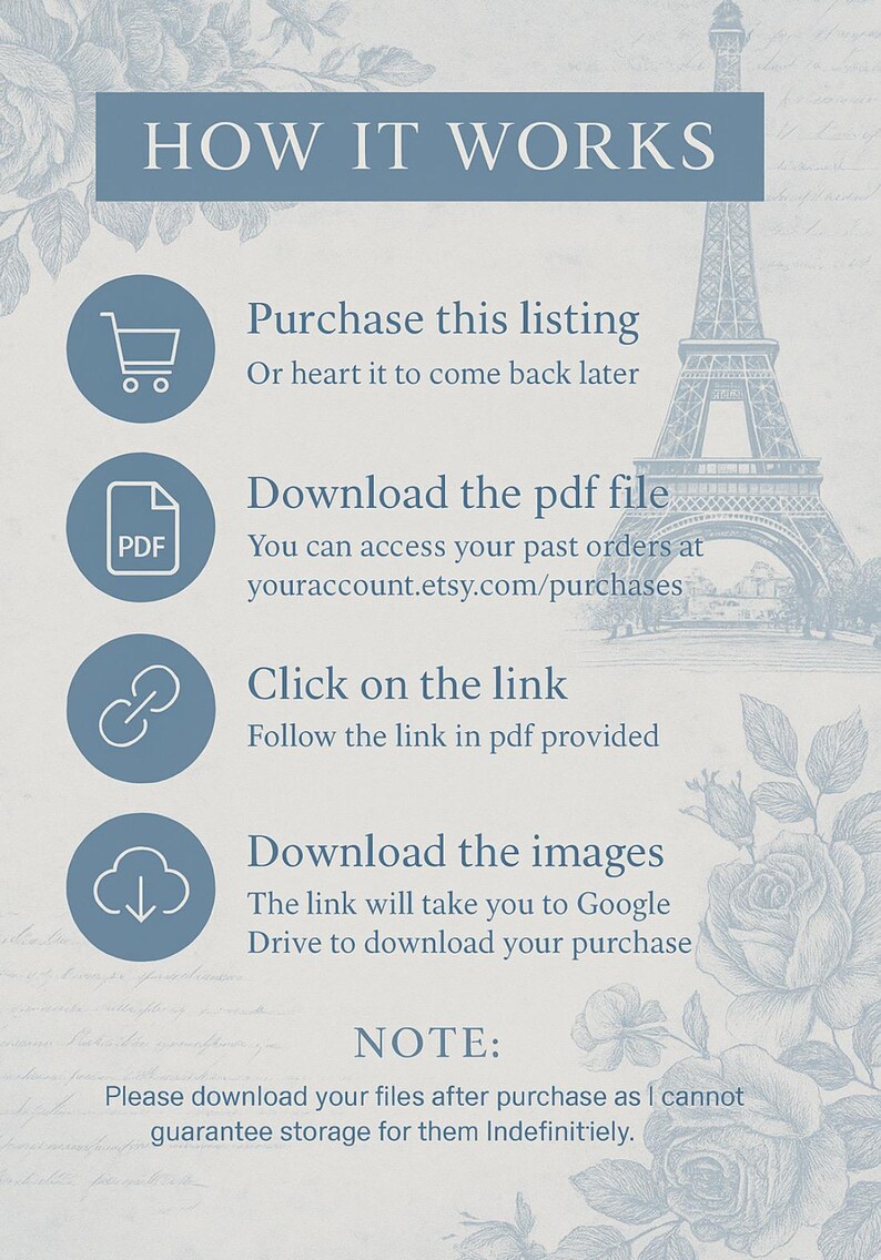 The Coquette Digital Journal Kit – Romantic Fussy Cuts, Washi, Cards ...