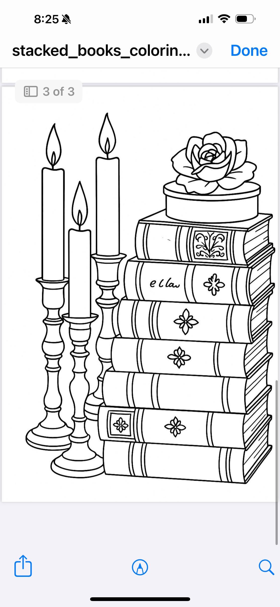 Bold and Easy Coloring Book, Cottage Core Coloring Pages, Cozy Cottage ...