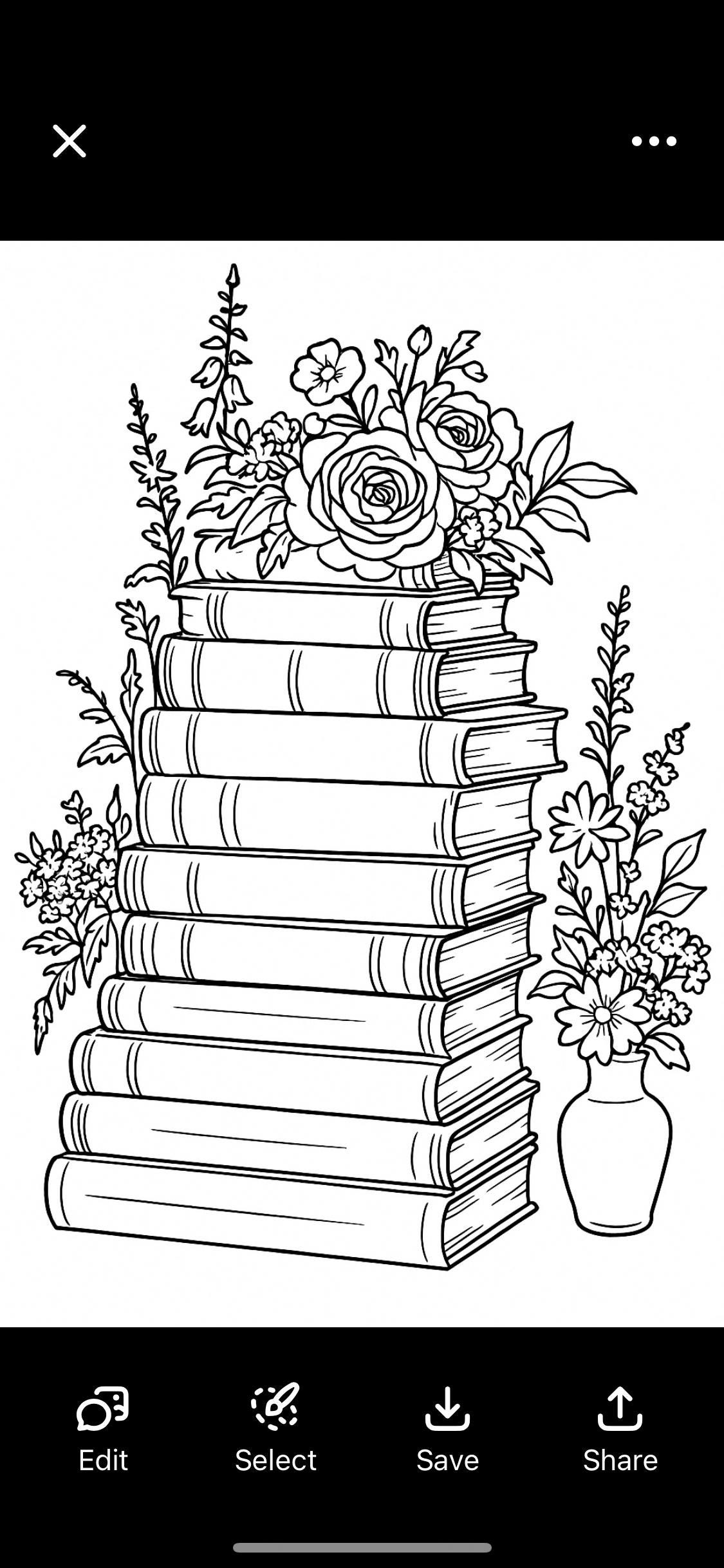 Bold and Easy Coloring Book, Cottage Core Coloring Pages, Cozy Cottage ...