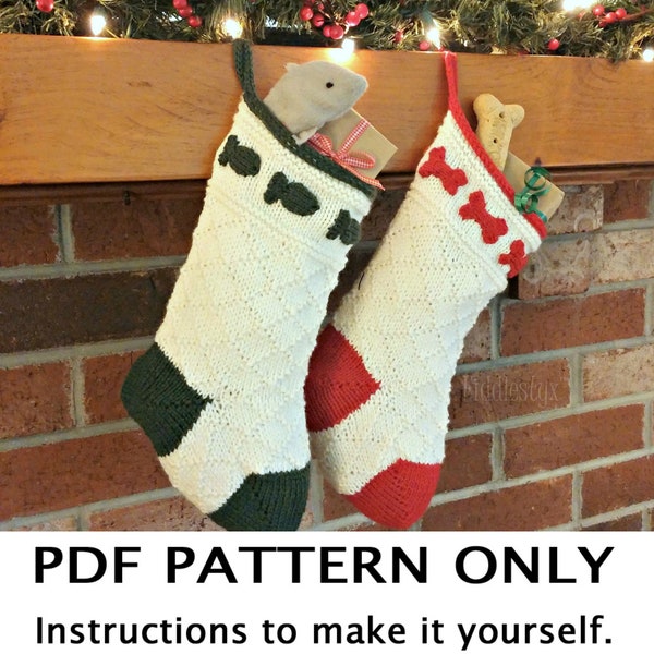 Christmas Stocking Pattern - Etsy