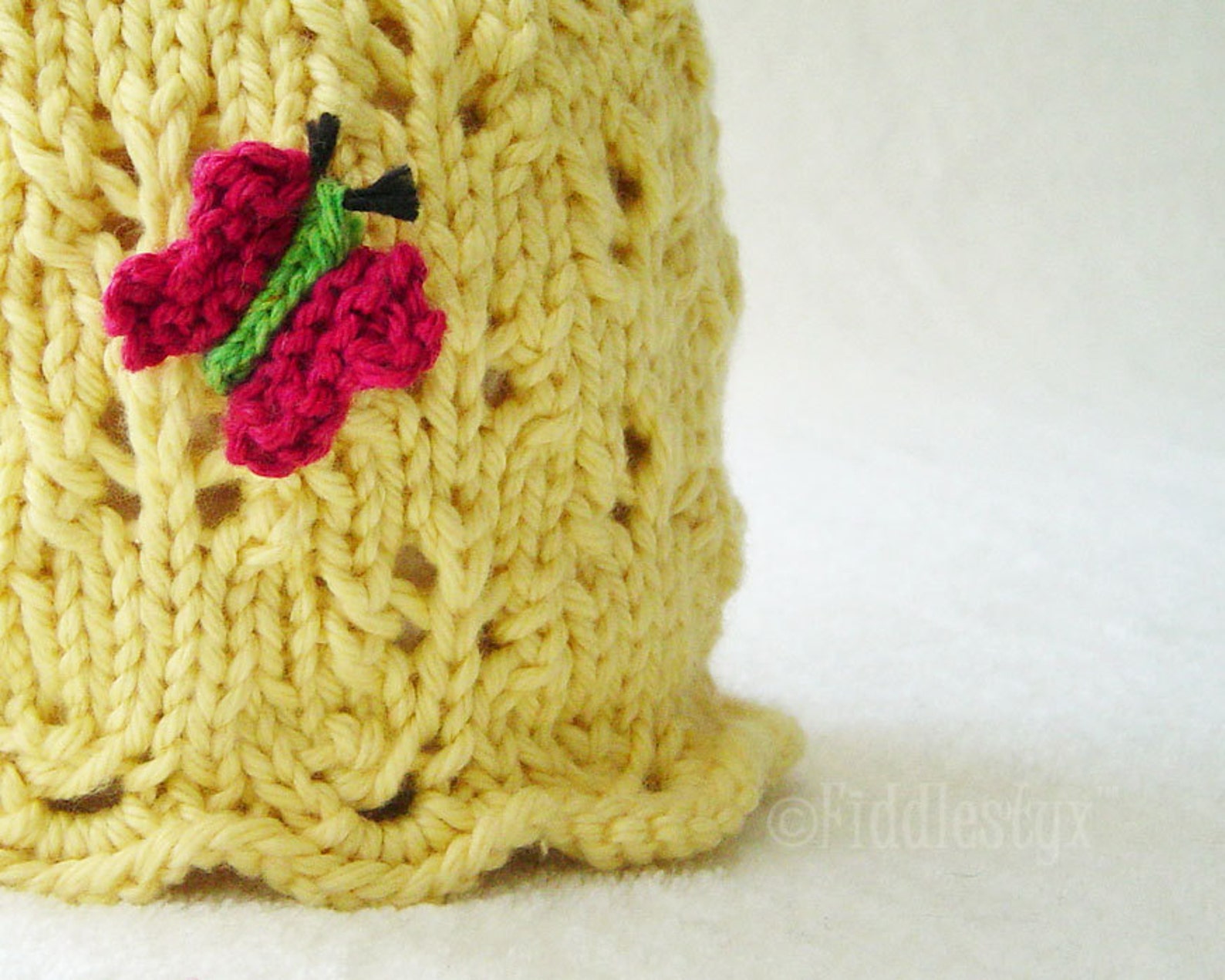 Knitting Pattern Butterfly Hat Pattern the DIANA Hat - Etsy