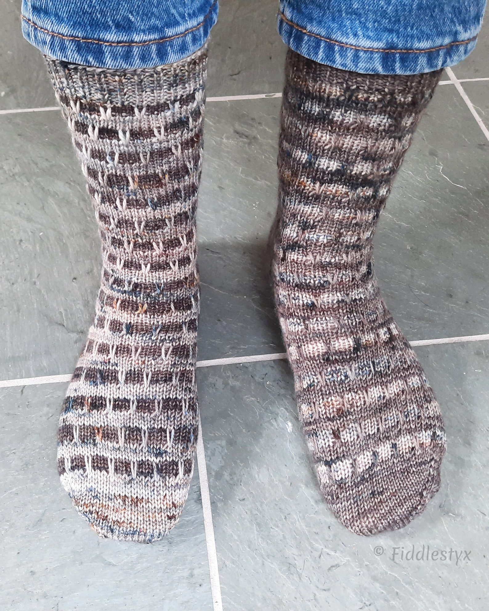 Sock Knitting Pattern Knitting Pattern Toe up Socks - Etsy