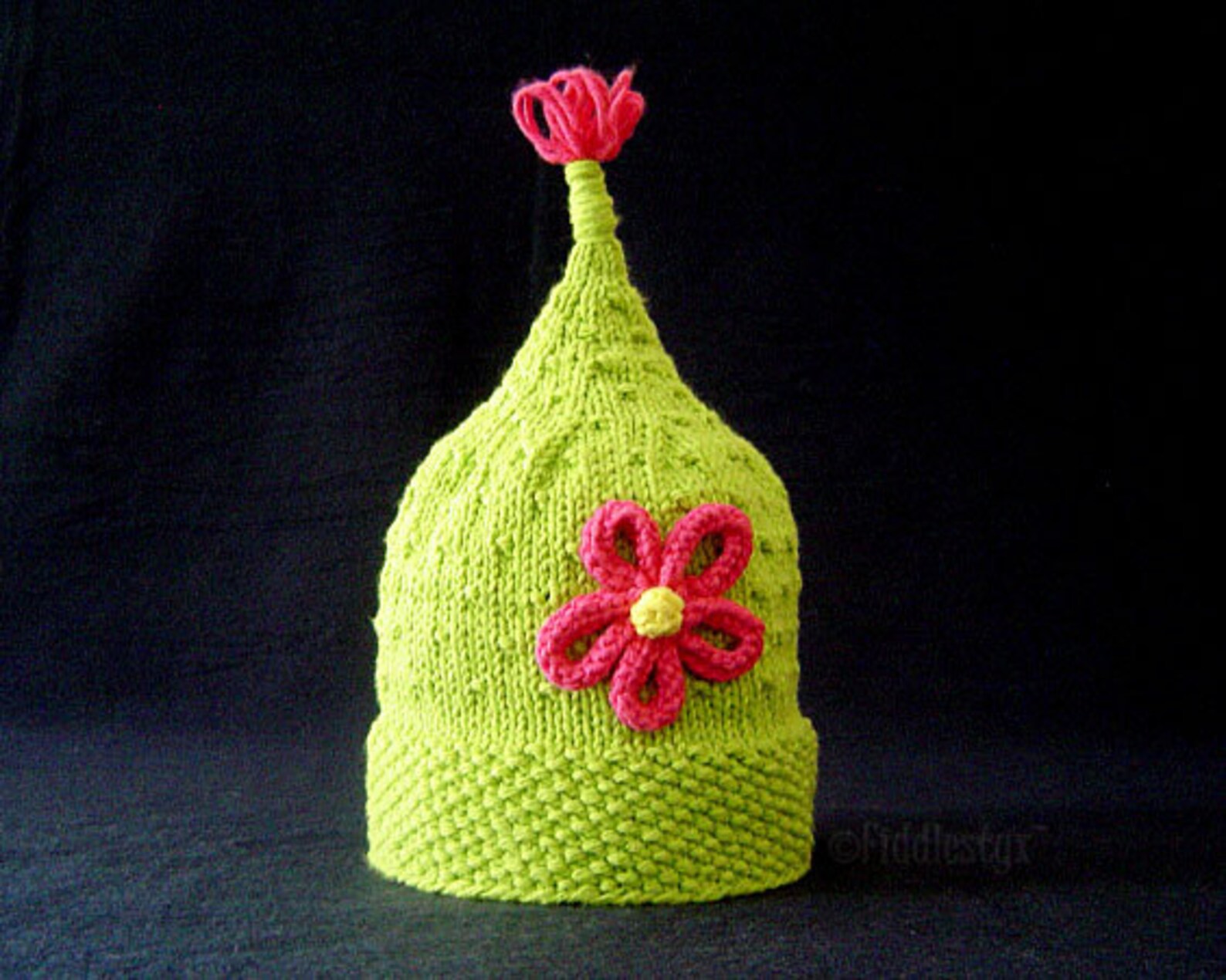 Knitting Pattern Girls Pixie Hat Pattern the ZOE Hat | Etsy