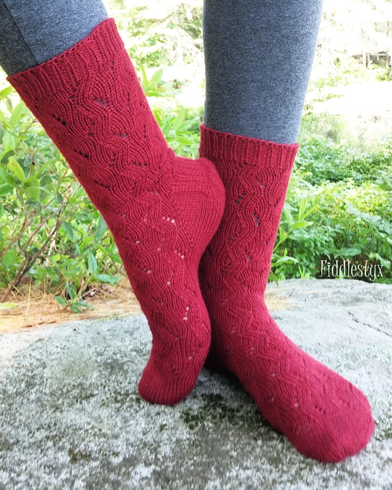 Knitting Pattern Toe up Socks Knitting Pattern Sock | Etsy