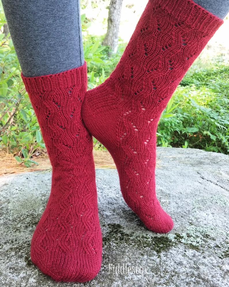 Knitting Pattern Toe up Socks Knitting Pattern Sock | Etsy