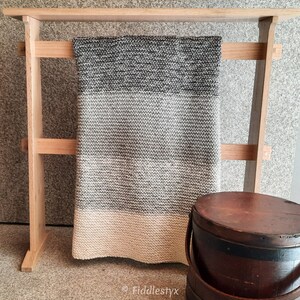 Gradient Blanket Knitting Pattern - Knitting Pattern - Afghan Knitting ...