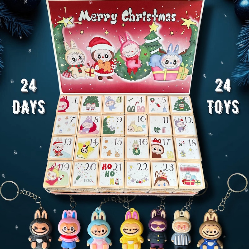 Labubu Advent Calendar - Etsy