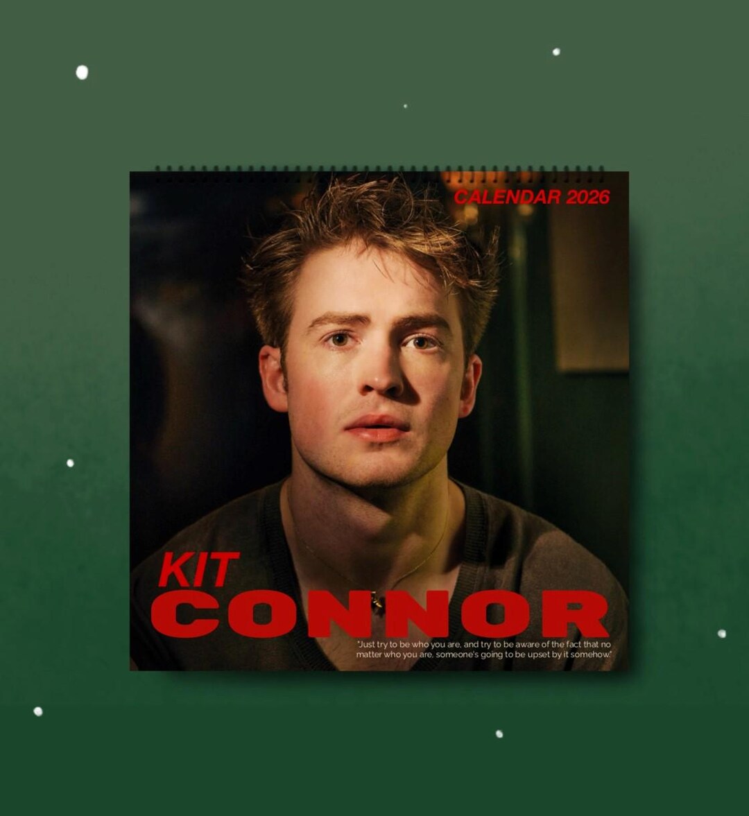 Kit Connor 2026 Wall Calendar - Etsy UK