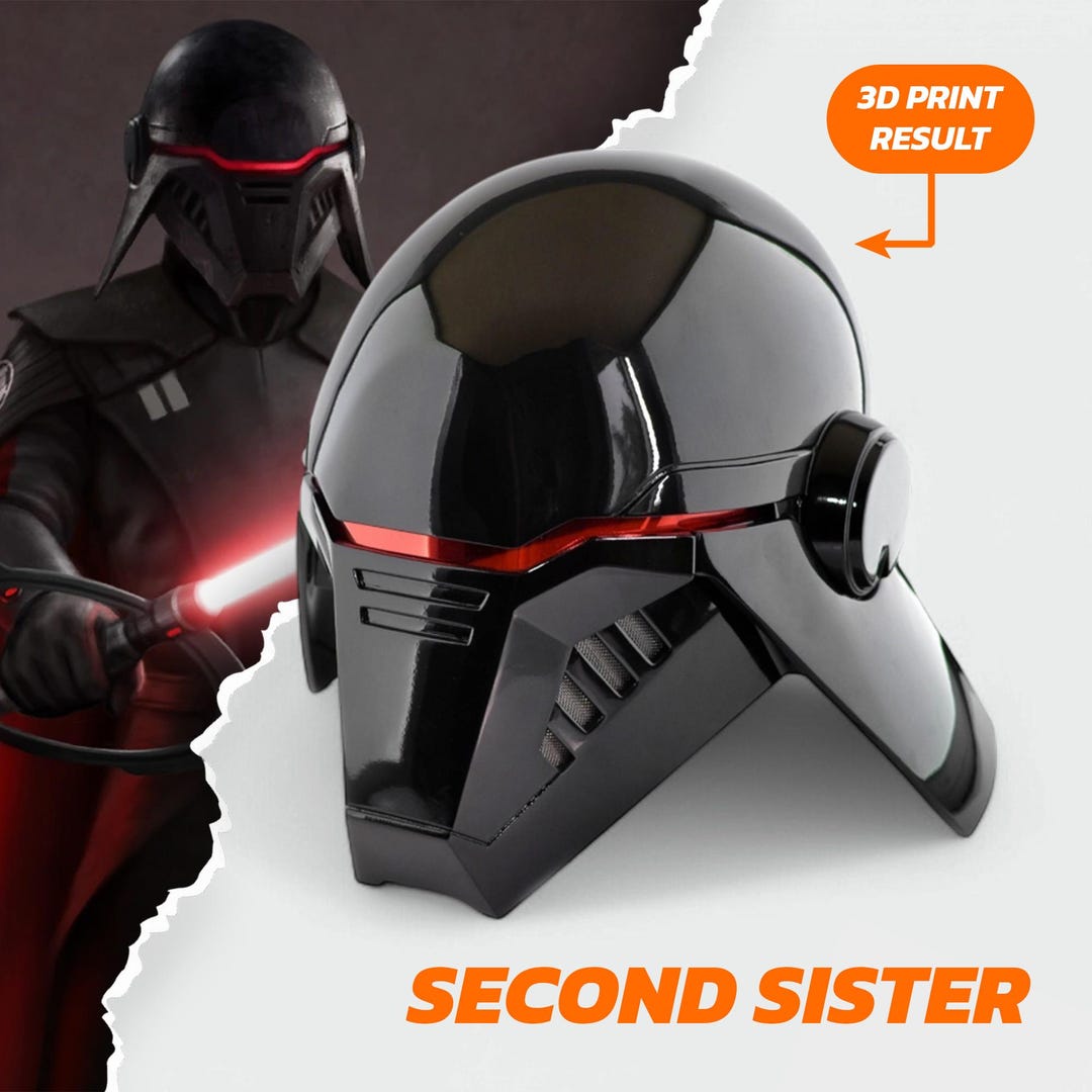 Second Sister Helmet 3D Model From Star Wars Jedi: the Fallen Order ...