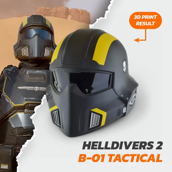 Helldivers Helmet - Etsy