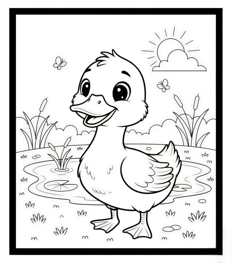 Animal Coloring Pages for Kids and Adults Coloring - Etsy