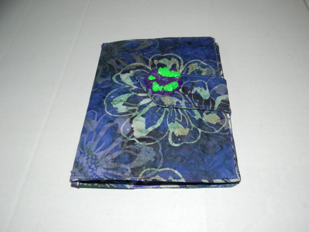 Purple Sunflower Batik Kindle Touch/ Kindle/ Nook Simple Touch ...
