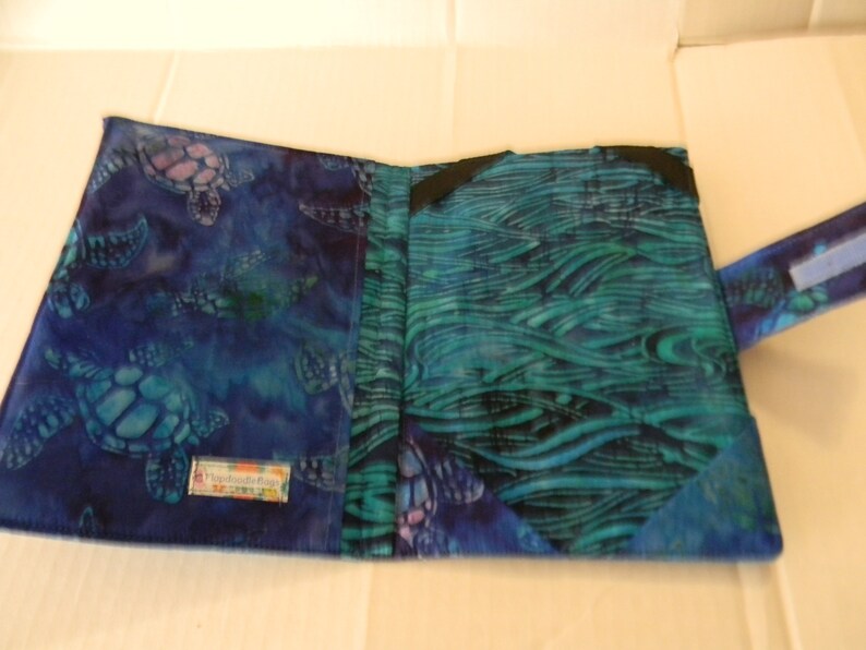 Sea Turtle Batik Mini Ipad/nook Color Cover/kindle Fire 8 - Etsy