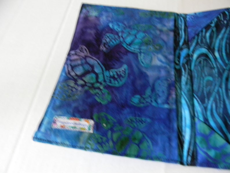 Sea Turtle Batik Mini Ipad/nook Color Cover/kindle Fire 8 - Etsy