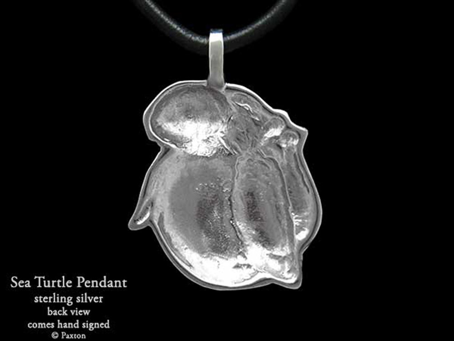 Baby Sea Turtle Hatchling Pendant Necklace Sterling Silver - Etsy