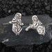 Sea Otter Cuff Links Sterling Silver - Etsy