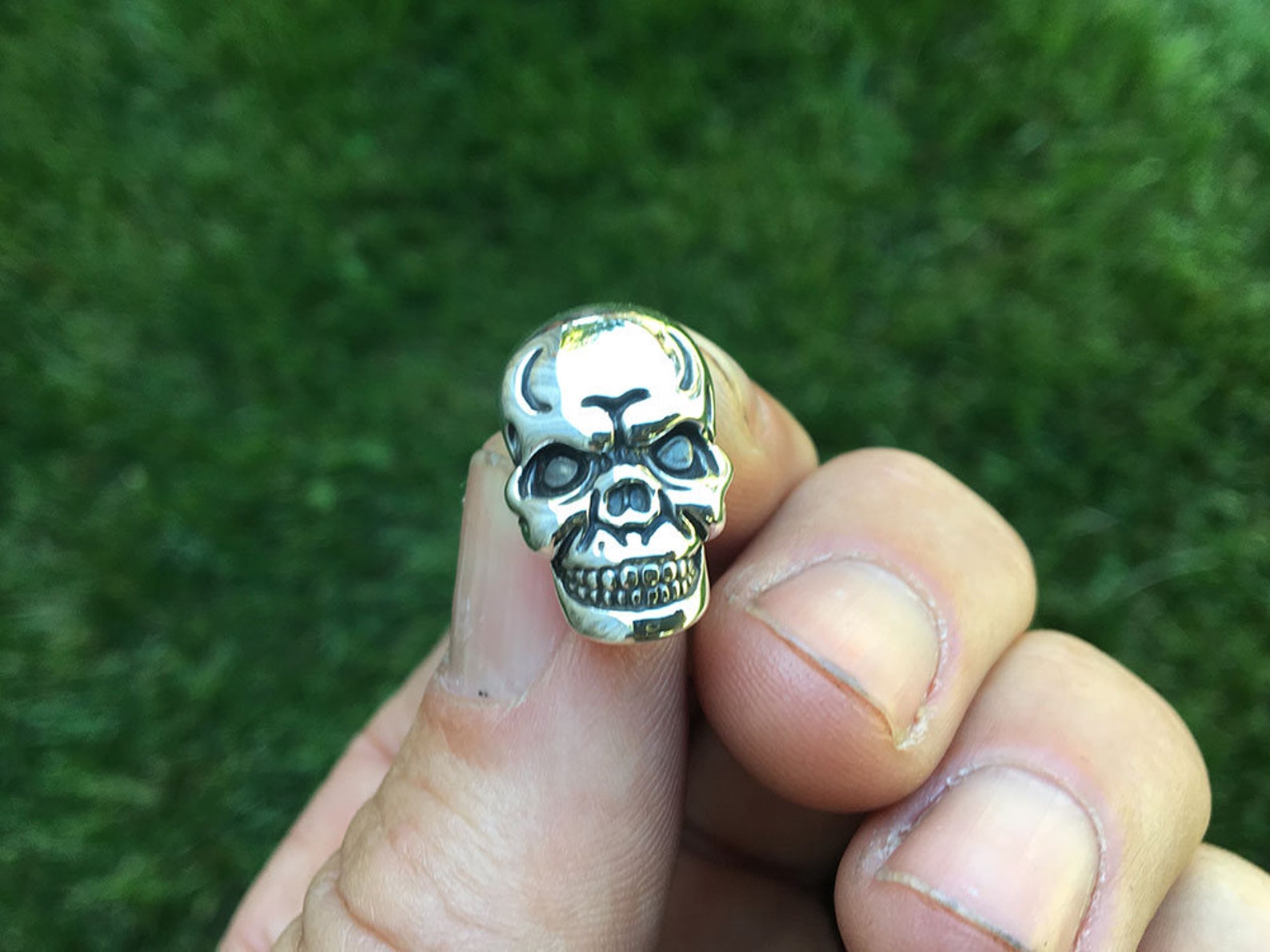 Skull Lapel Pin Skull Brooch Sterling Silver Skeleton Pin | Etsy