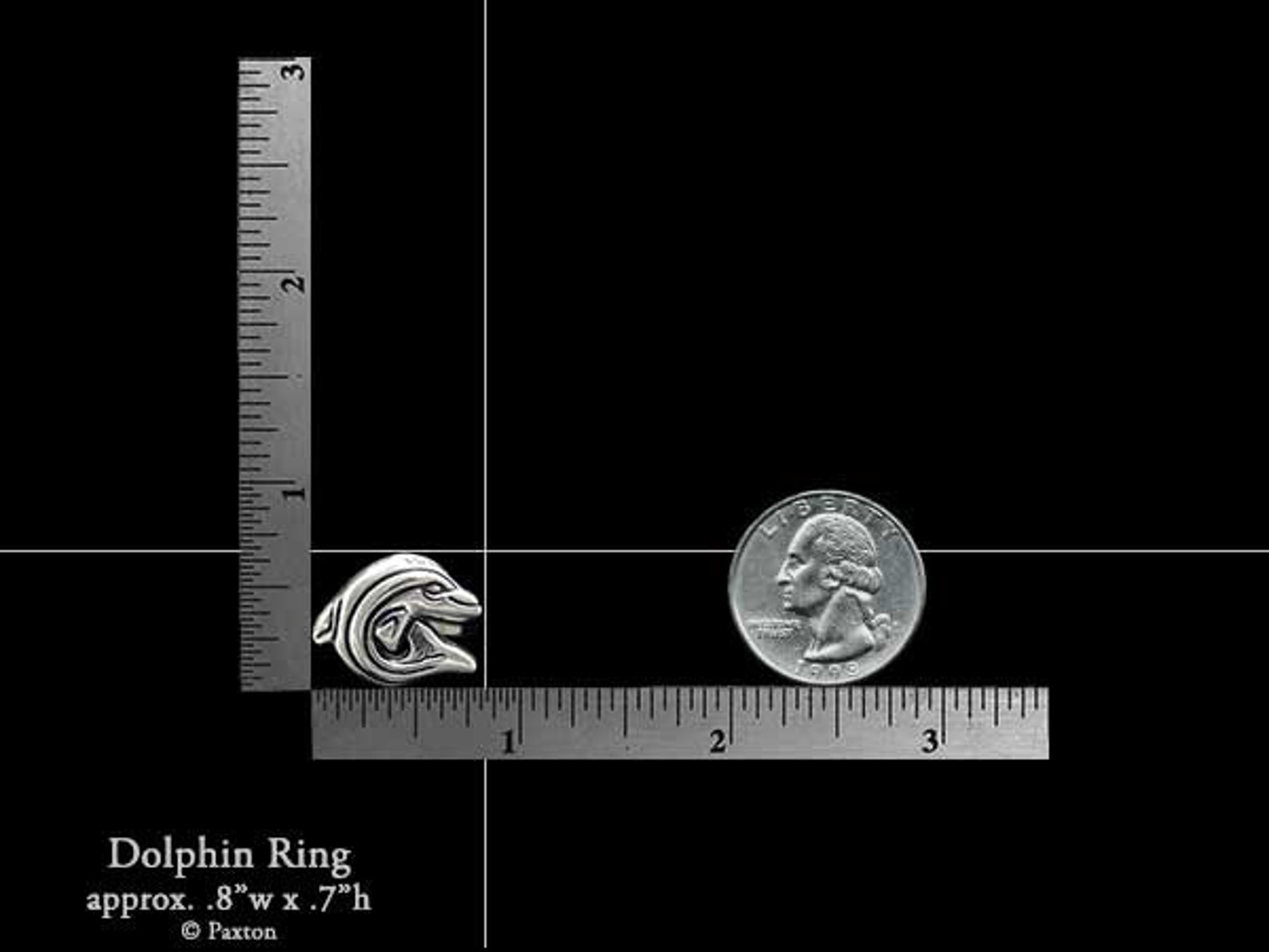Dolphin Ring Sterling Silver - Etsy