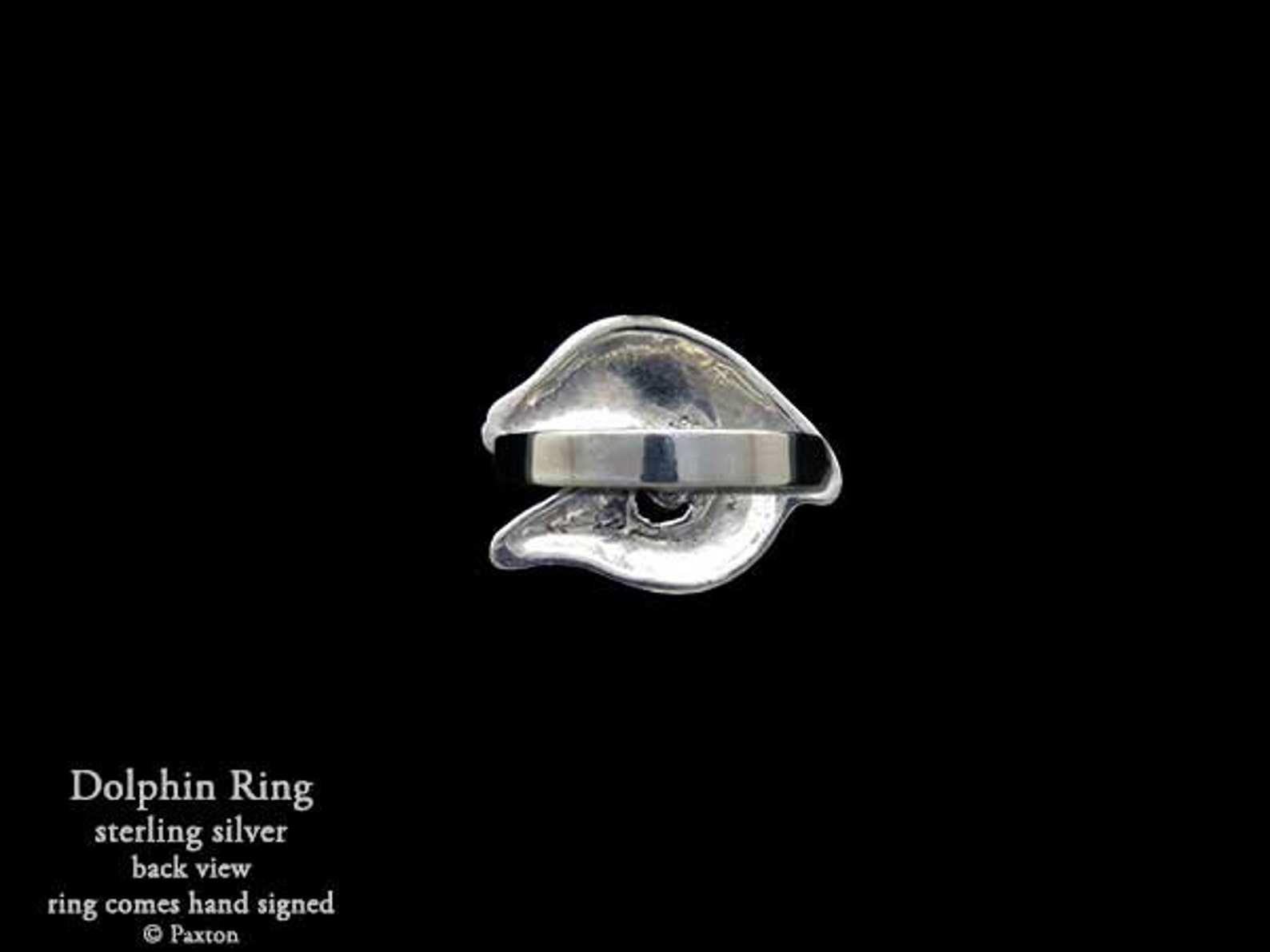 Dolphin Ring Sterling Silver - Etsy