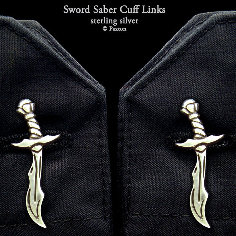 Sword Cufflinks - Etsy