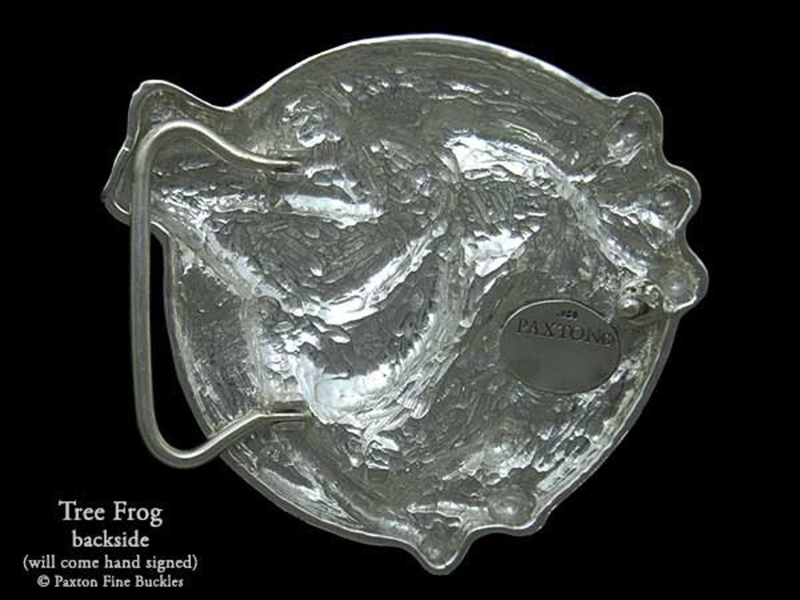 Tree Frog 1 Belt Buckle Sterling Silver or Yellow Brass - Etsy