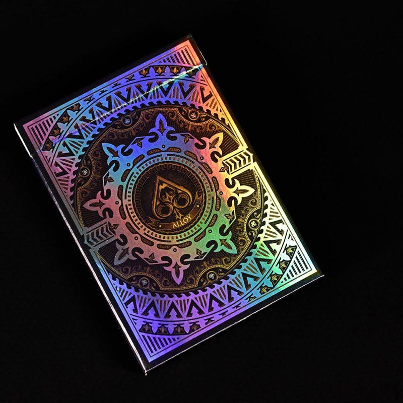 Metal Playing Cards - Etsy