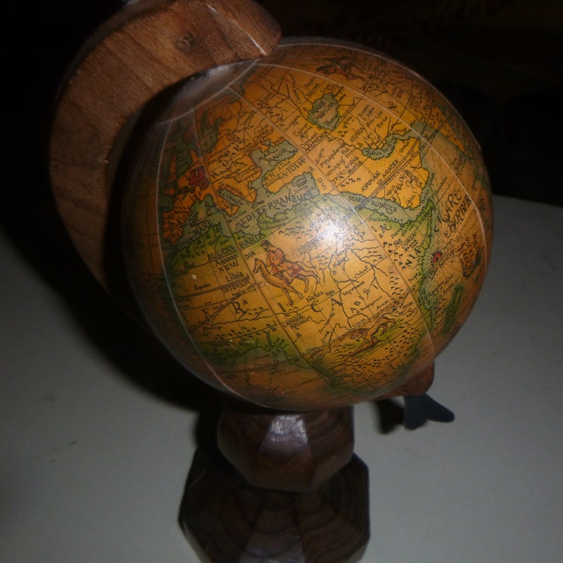 World Globes With Stand - Etsy
