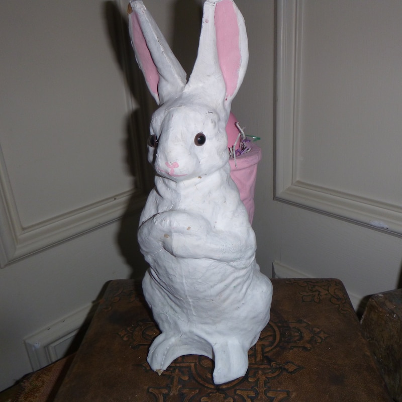 Paper Mache Bunny - Etsy