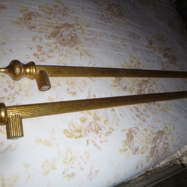 Wooden Curtain Rod - Etsy