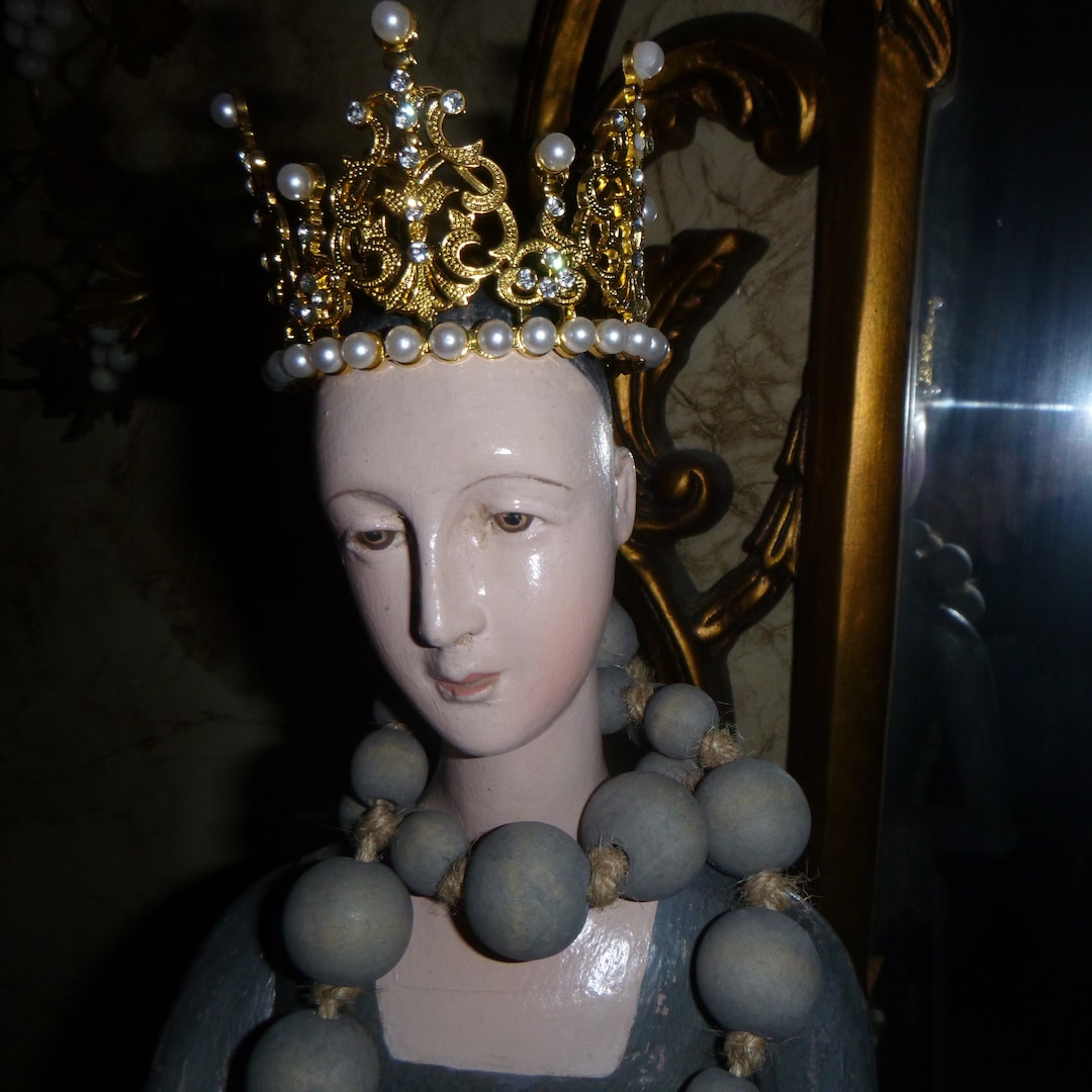 Awesome Religious Articulated Wood Santos/cage Doll Vintage ...