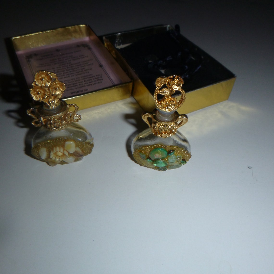Old Fabulous Adrian Designs Limited Edition Ornate Perfume Bottles/box ...