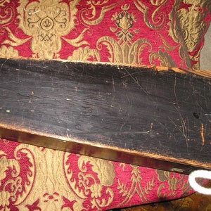Antique Shabby Primitive Wooden Coffin Like Violin/fiddle Case.rustic ...
