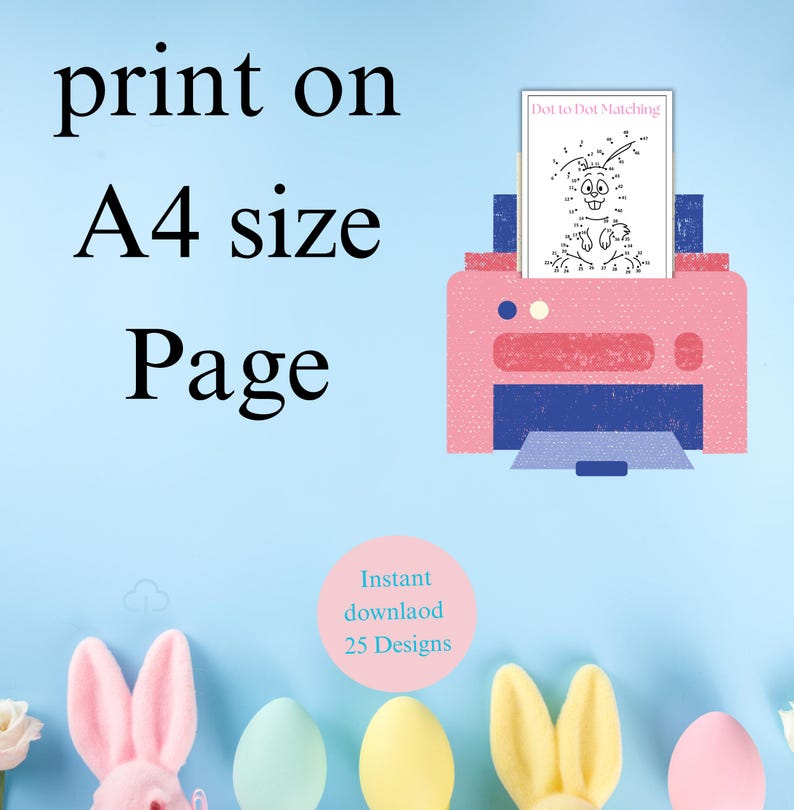 Easter Activity Printable: Games, Coloring Pages, Maze (digital ...